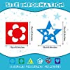 Tracing Stencils, PNG, Colorful Shapes, 25 Pieces, Shape Stencils ...