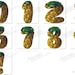 Pineapple Letters / Pineapple Alphabet | Digital Download | Printable ...