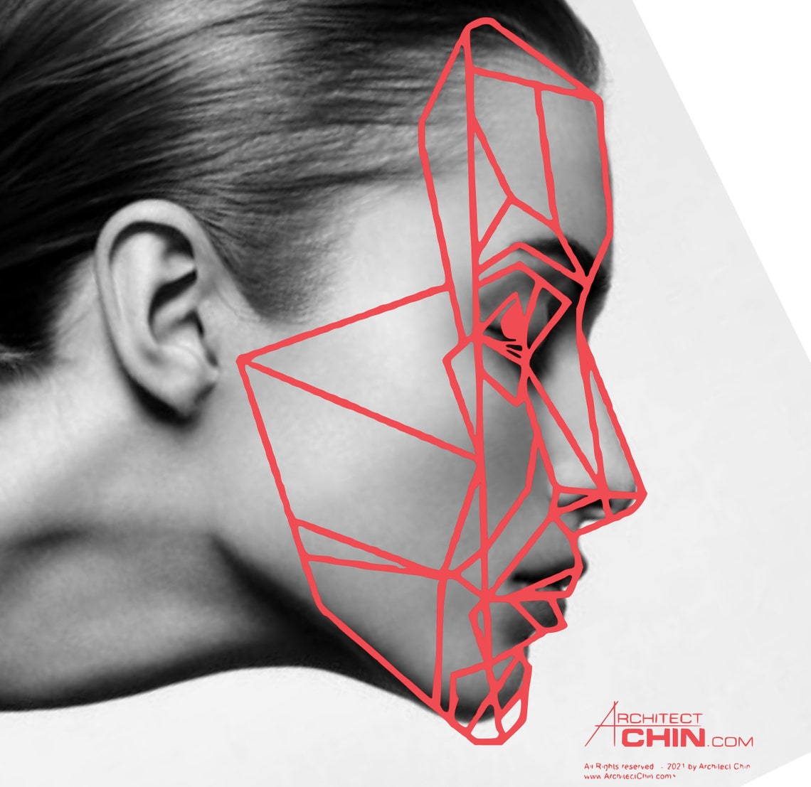 Female Face Template, Female Face Ratio, Female Face Grid, Side Face ...