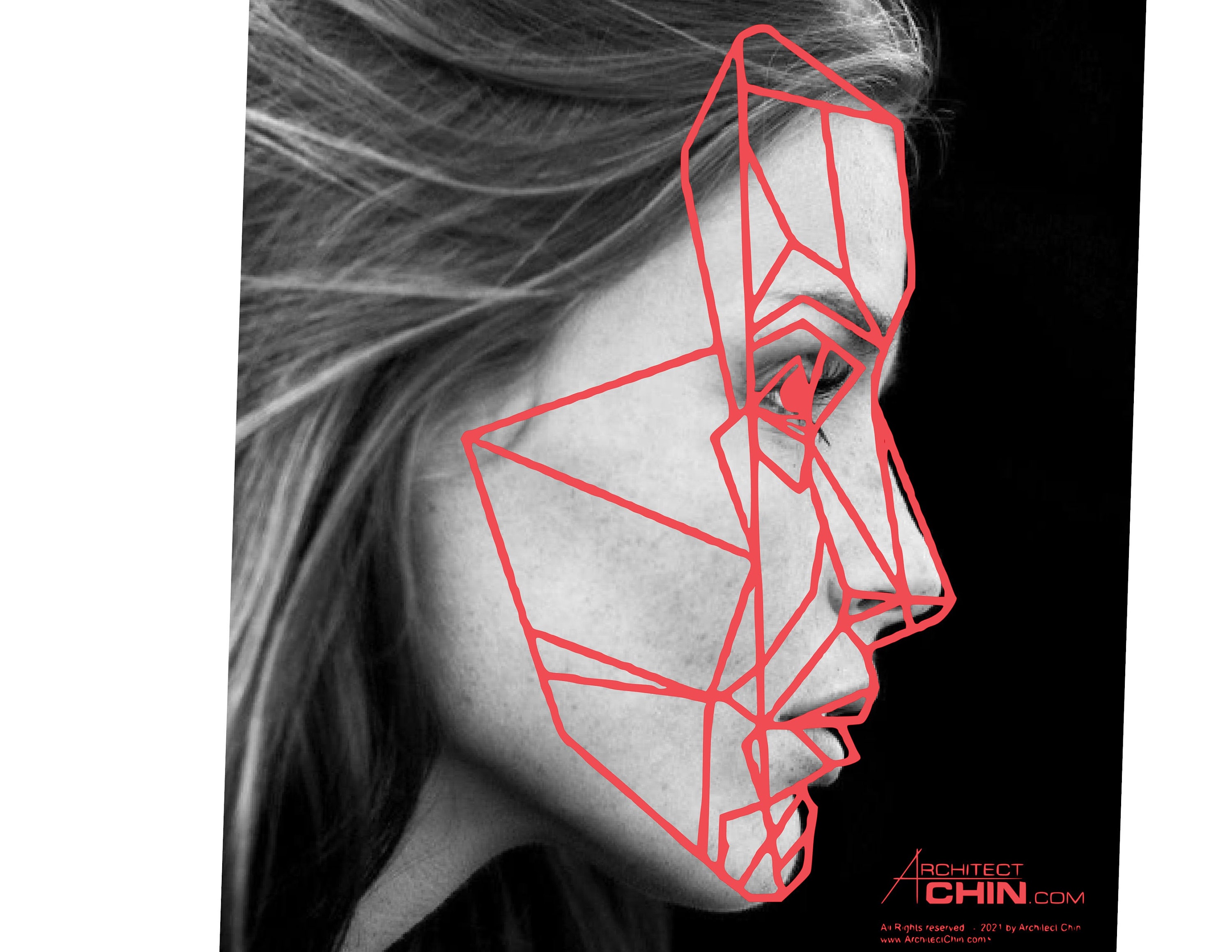 Female Face Template, Female Face Ratio, Female Face Grid, Side Face ...