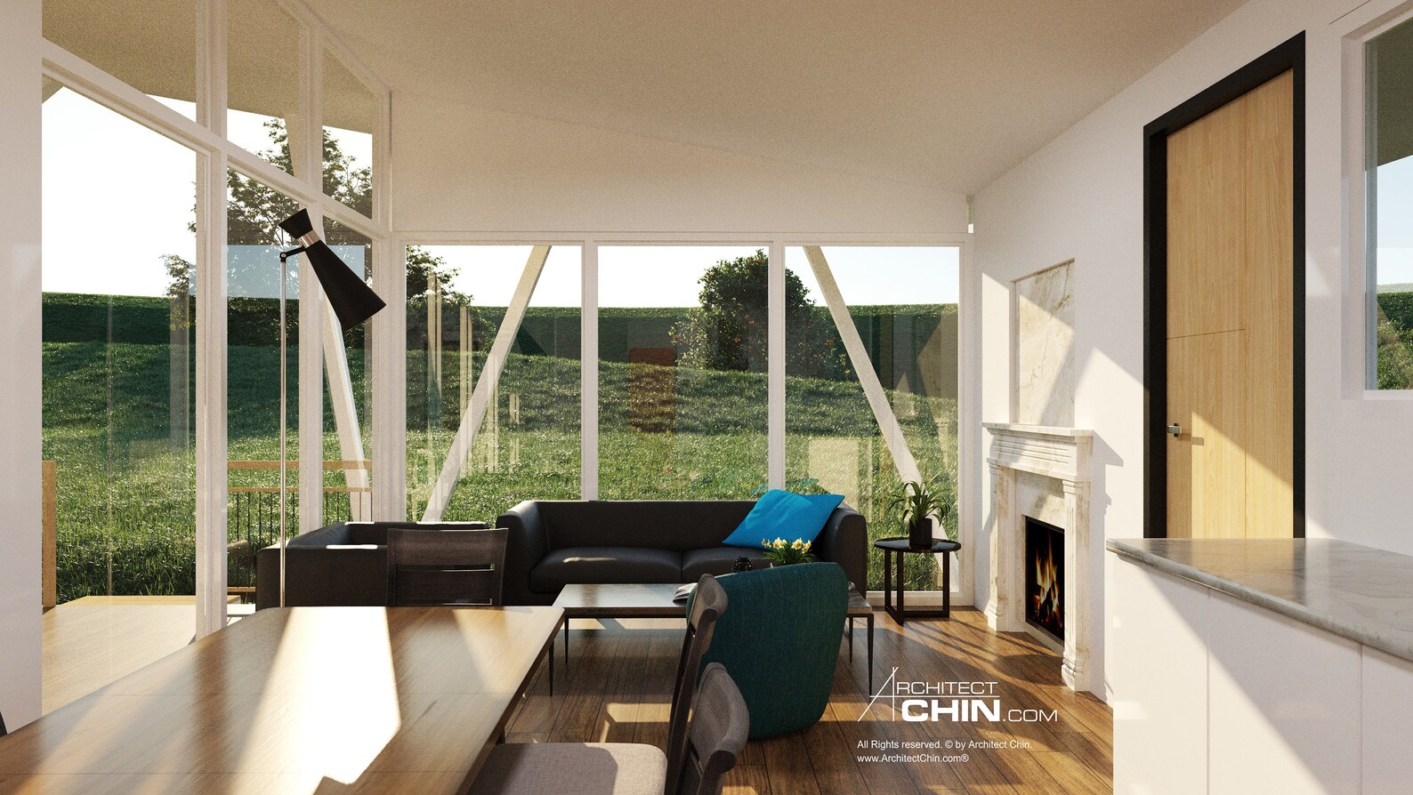 Cottage Plan 24' X 36' 1184 SF 2 Beds Cabin Plan | Etsy