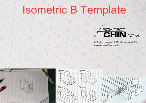 Isometric Grid Printable Template Isometric Printable Grid - Etsy
