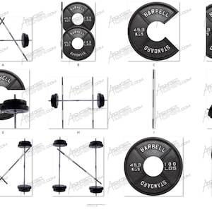 Gym Font, Gym Letters Alphabet, Workout Letters, Barbell Font, Weight ...