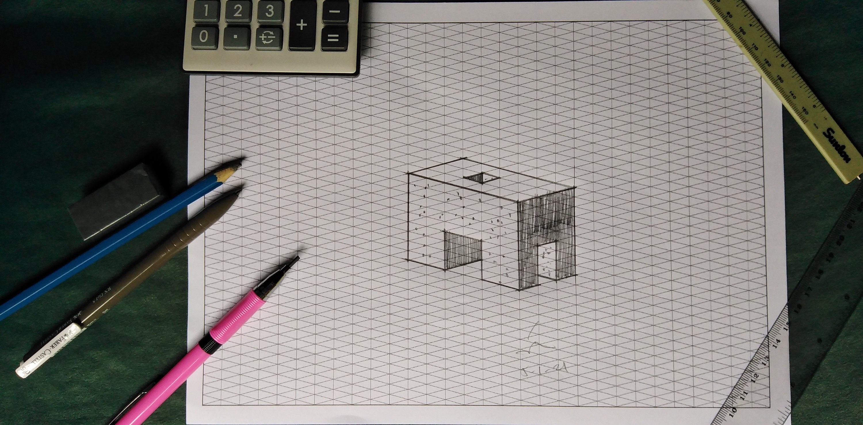 Bundle D: Circular Grid 3D Sketch Grid Golden Ratio Grid - Etsy