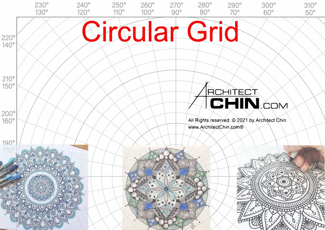 Grids Templates Bundle Deal of 16 Sets, Buy 10 Free 6 Grids, Printable ...