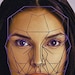 Female Face Template, Female Face Ratio, Female Face Grid, Front Face ...