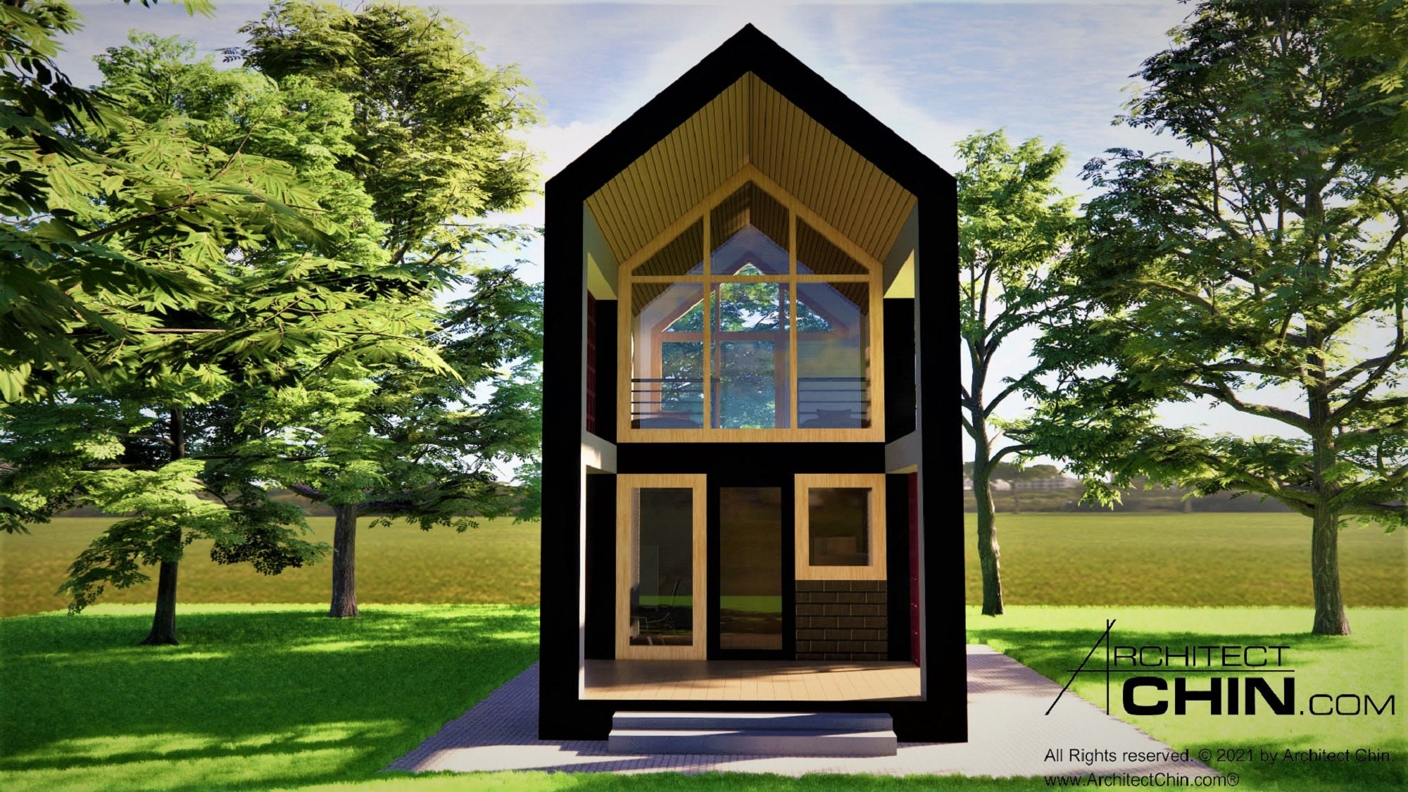 Tiny House Plans, 12’ X 26’, 276 SF, 1 Bed, Tiny House, Cabin Plans ...