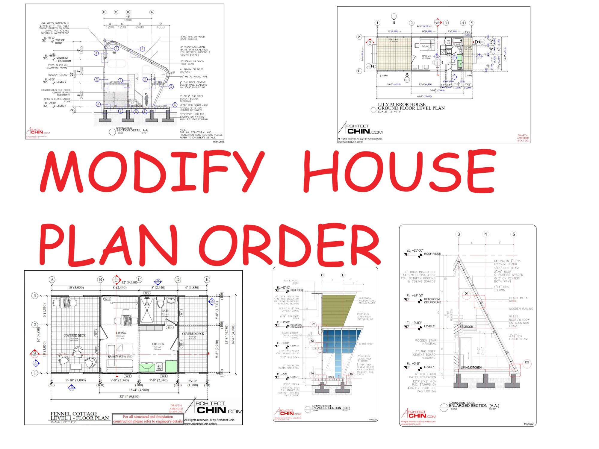 Modify House Plan, Modify House Design, Modify House Plan Order, Order ...