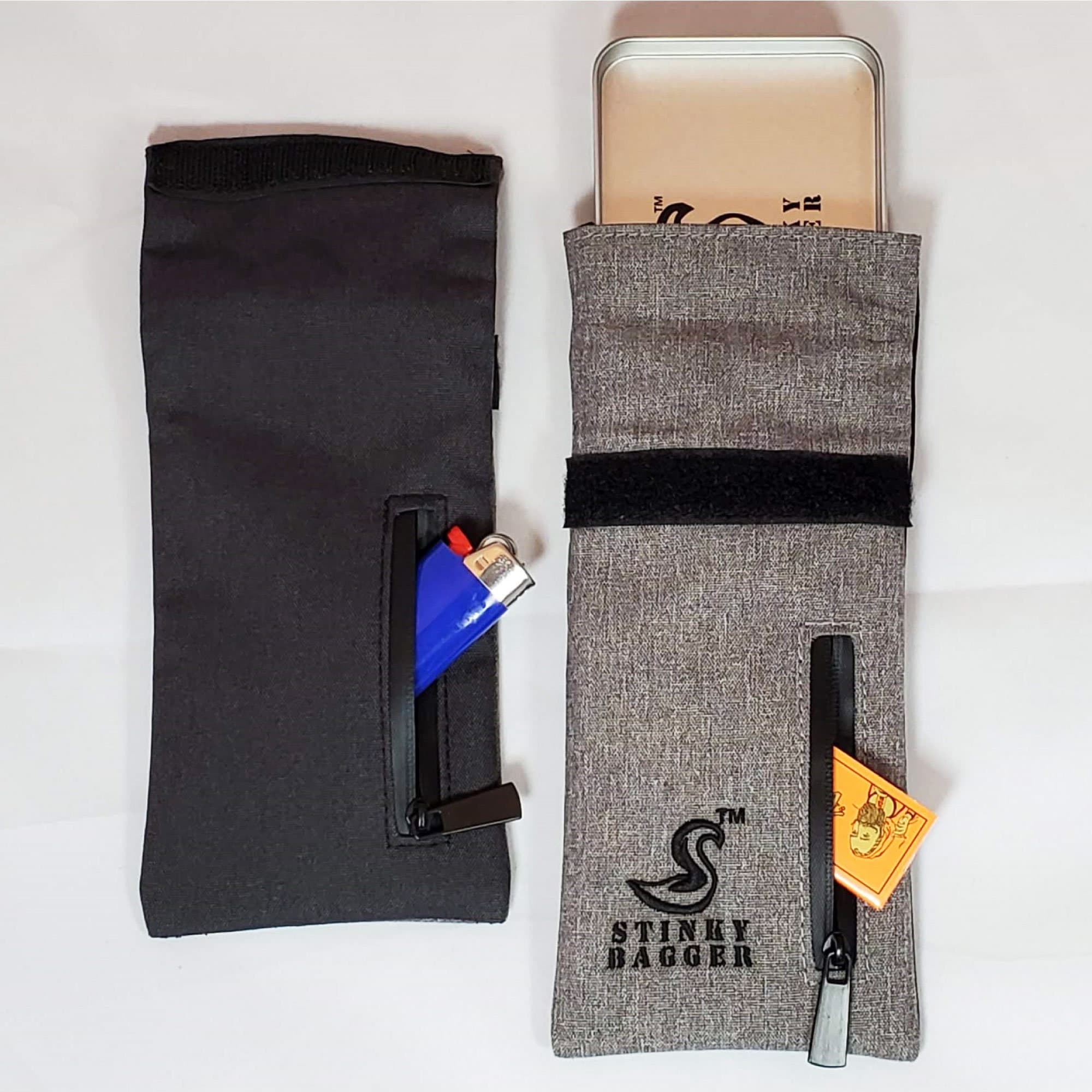 Stinky Bagger™ No-smell Pouch, Tray Included, Wider, Stylish Smell ...