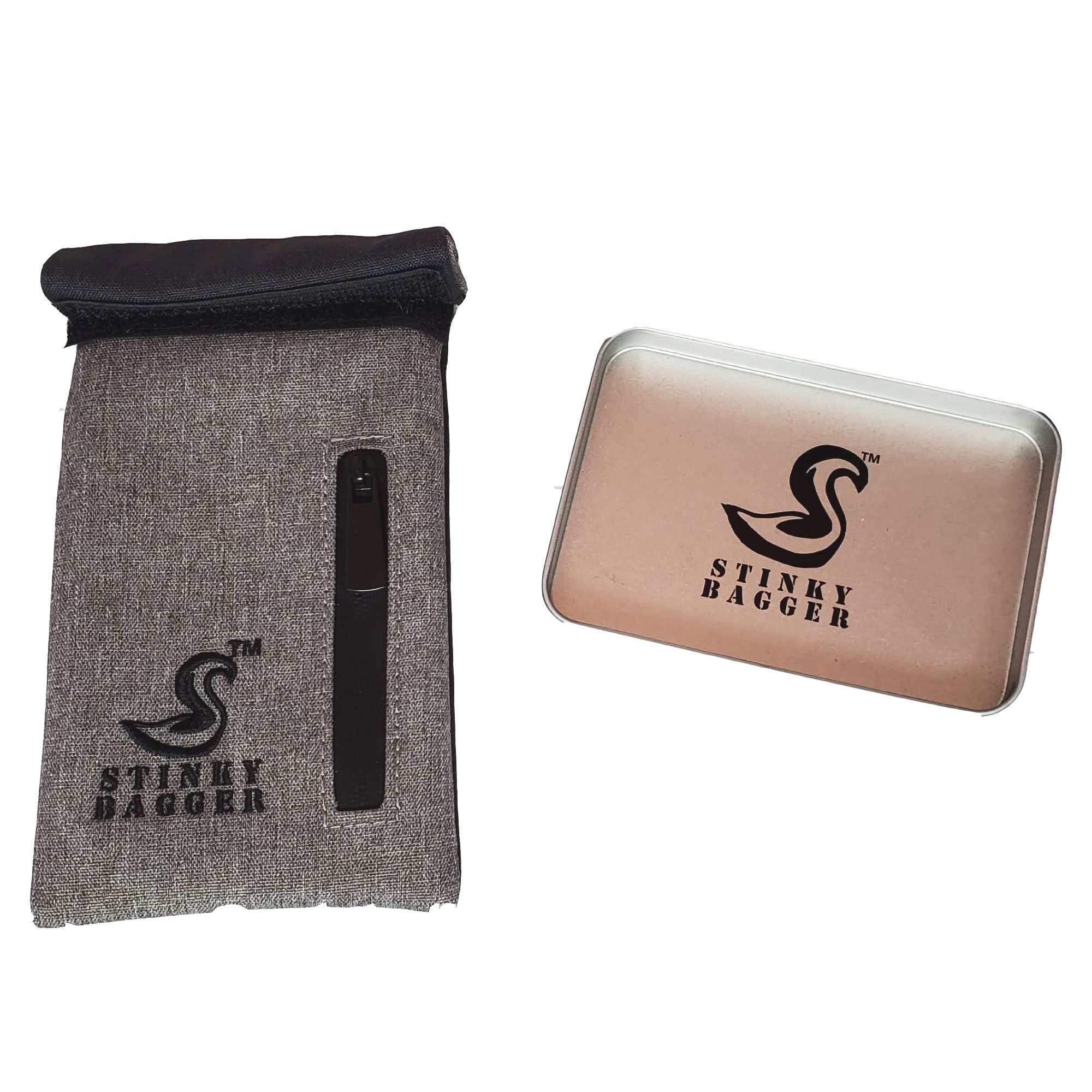 Stinky Bagger™ No-smell Pouch, Tray Included, Wider, Stylish Smell ...