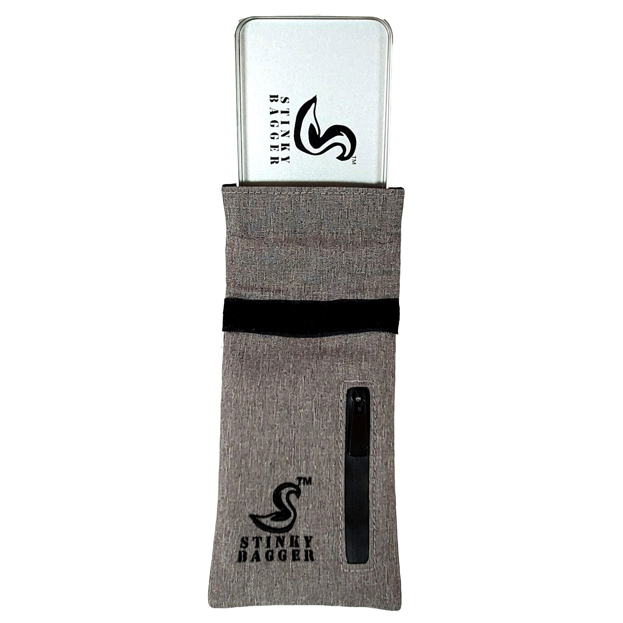 Stinky Bagger™ No-smell Pouch, Tray Included, Wider, Stylish Smell ...