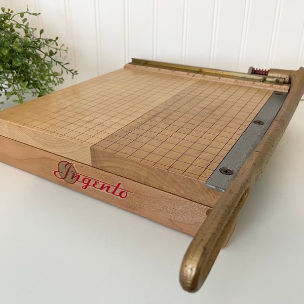 Vintage Paper Cutter - Etsy