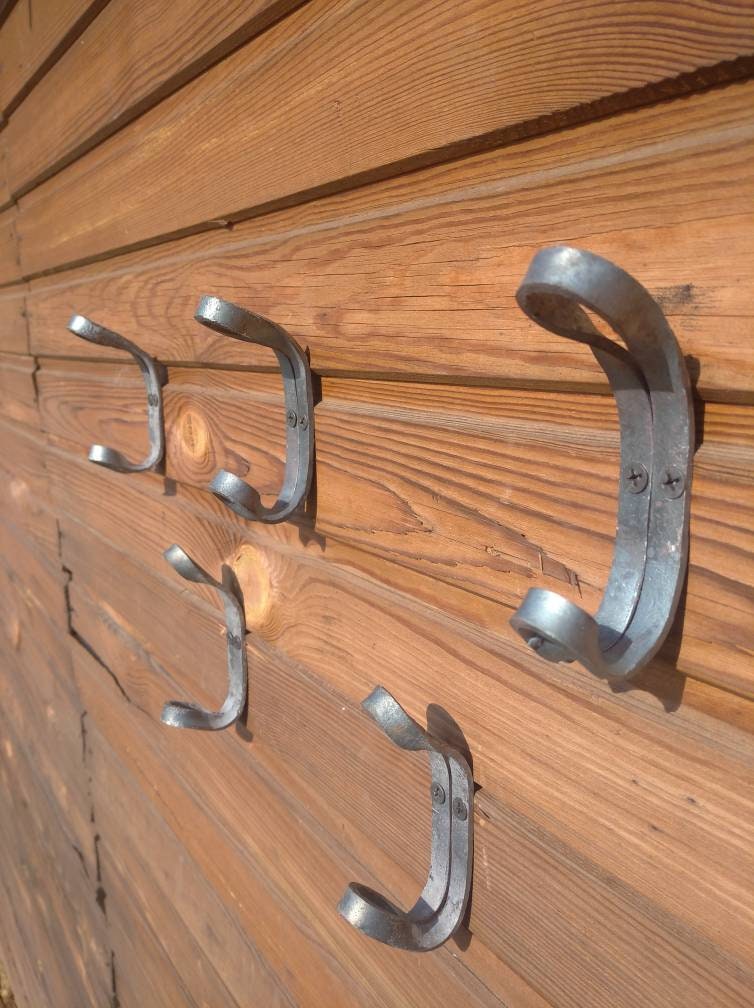 Home & Living Hooks & Fixtures Forged Rustic Metal Hook,BBQ hook ...