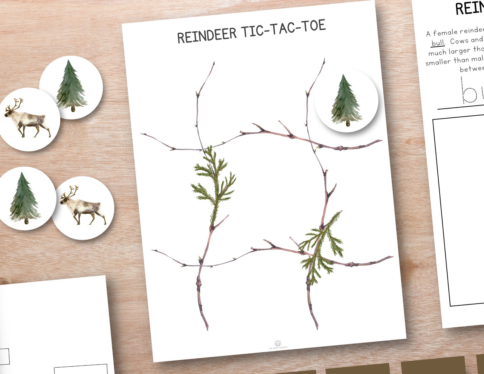 Winter Unit Study Bundle, Reindeer Unit Study, Homeschool Learning ...