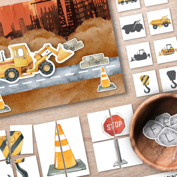 Construction Vehicle - Etsy