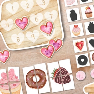 Valentine Activity Unit Montessori Valentine Unit, Valentine’s Day ...