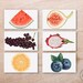 Fruit Slices Matching Puzzle Cards, Montessori Inspired Toddler ...