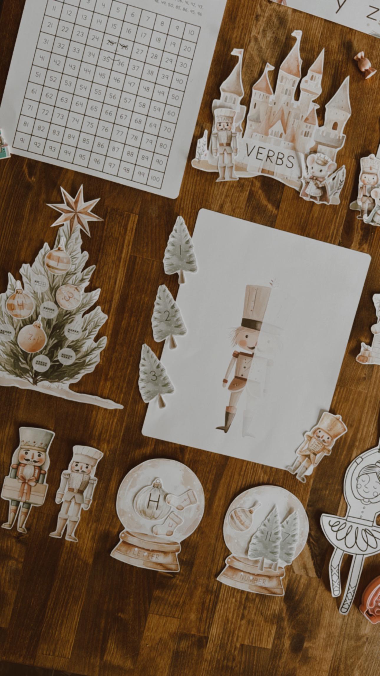 Nutcracker Activity Unit, Christmas Activity Unit, Homeschool Christmas ...