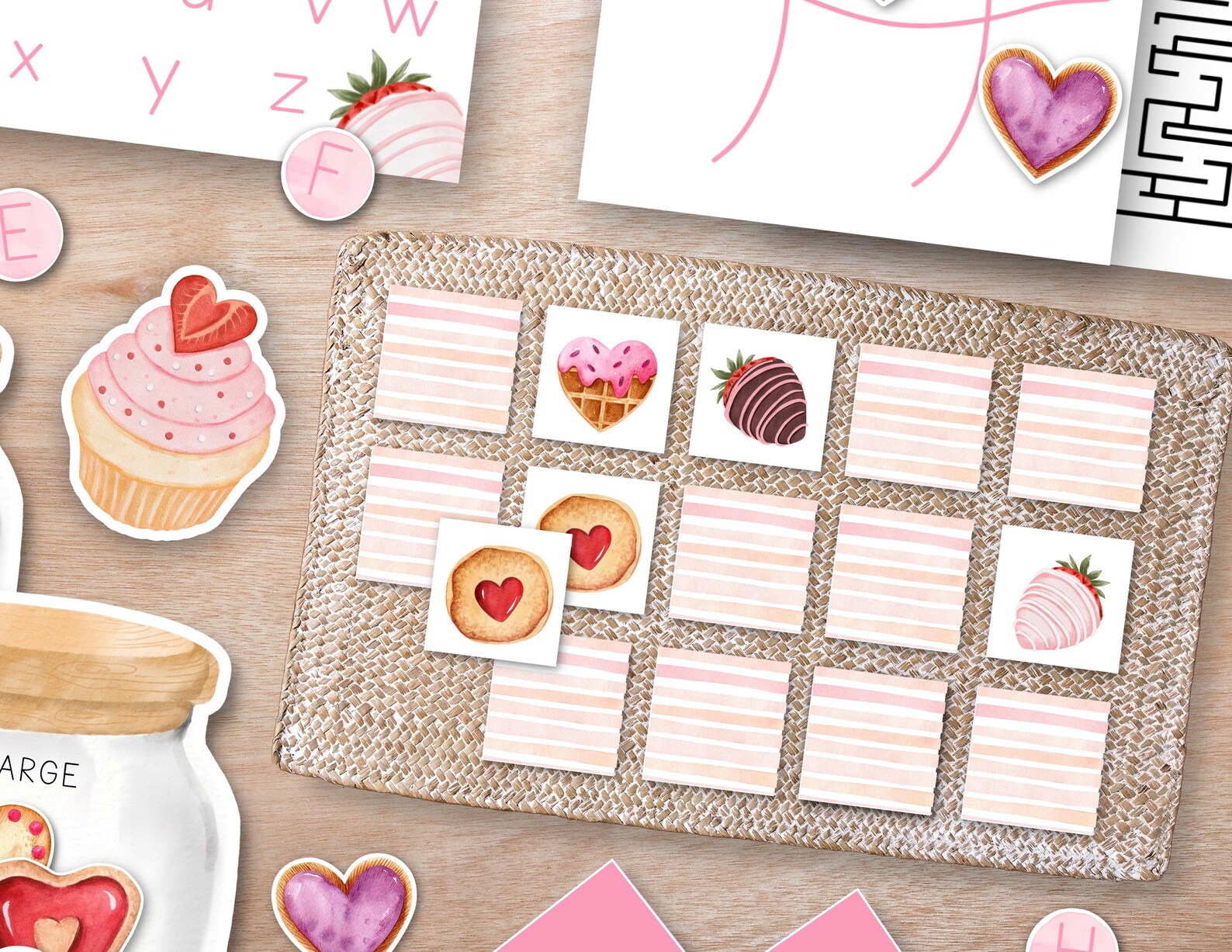 Valentine Activity Unit Montessori Valentine Unit, Valentine’s Day ...