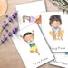 Kids Yoga Cards Yoga Flashcards Calm Down Activity Kids - Etsy