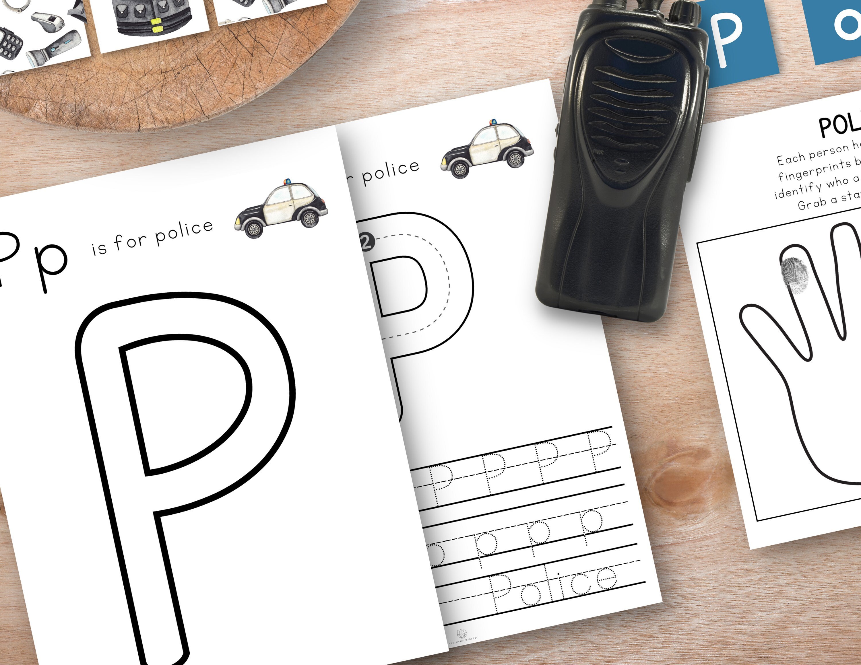 Police Unit Study Bundle, Community Helpers Study, Safety Unit, Police ...