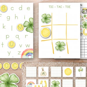 St. Patrick’s Day Activity Unit, Montessori Saint Patrick’s Day Games ...