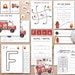Fire Safety Unit Study Bundle, Firefighter Study, Fall Montessori Unit ...