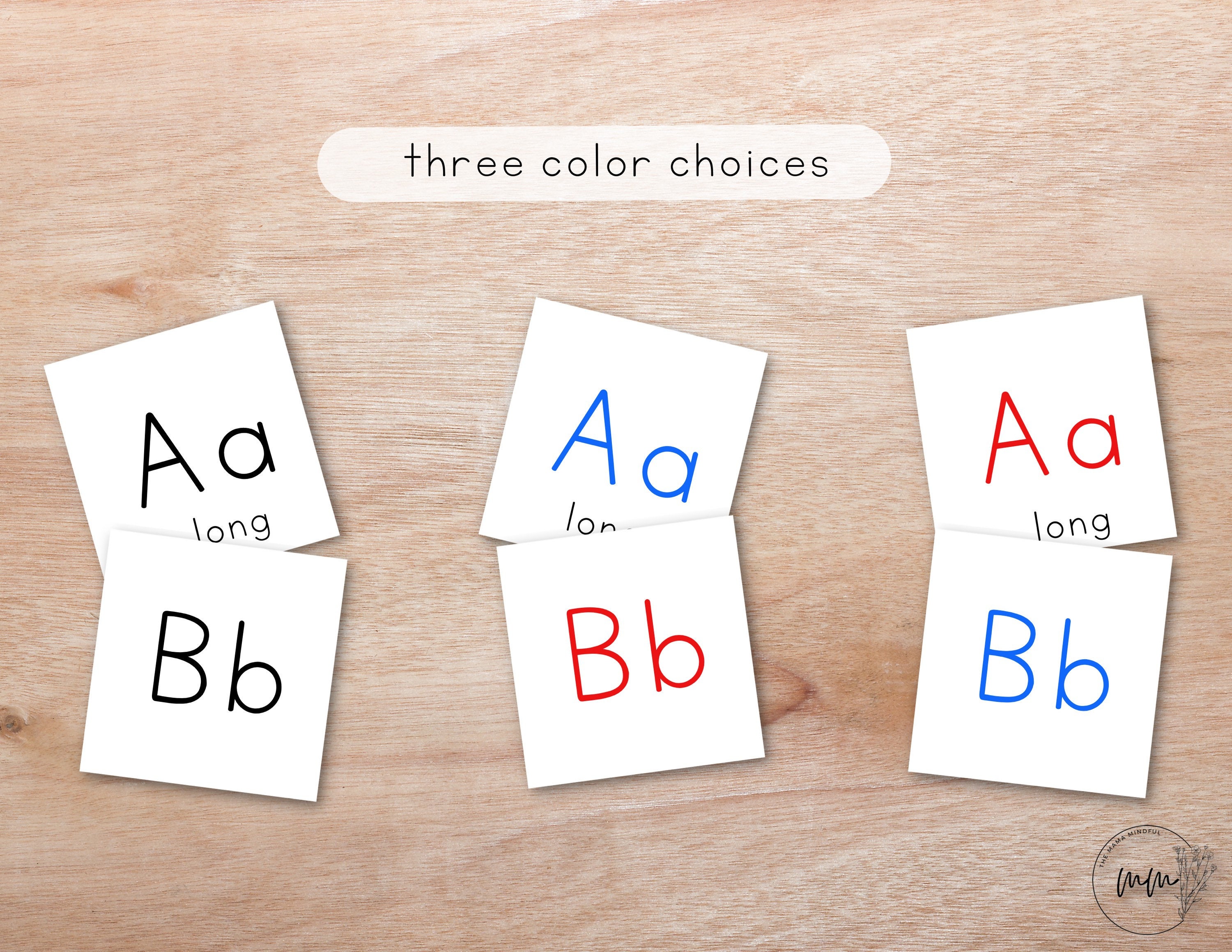 Preschool Letter Sounds Picture Matching Cards, Montessori Letters ...