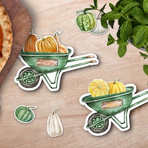 Pumpkin Color Matching Game, Toddler Montessori Activity, Preschool ...