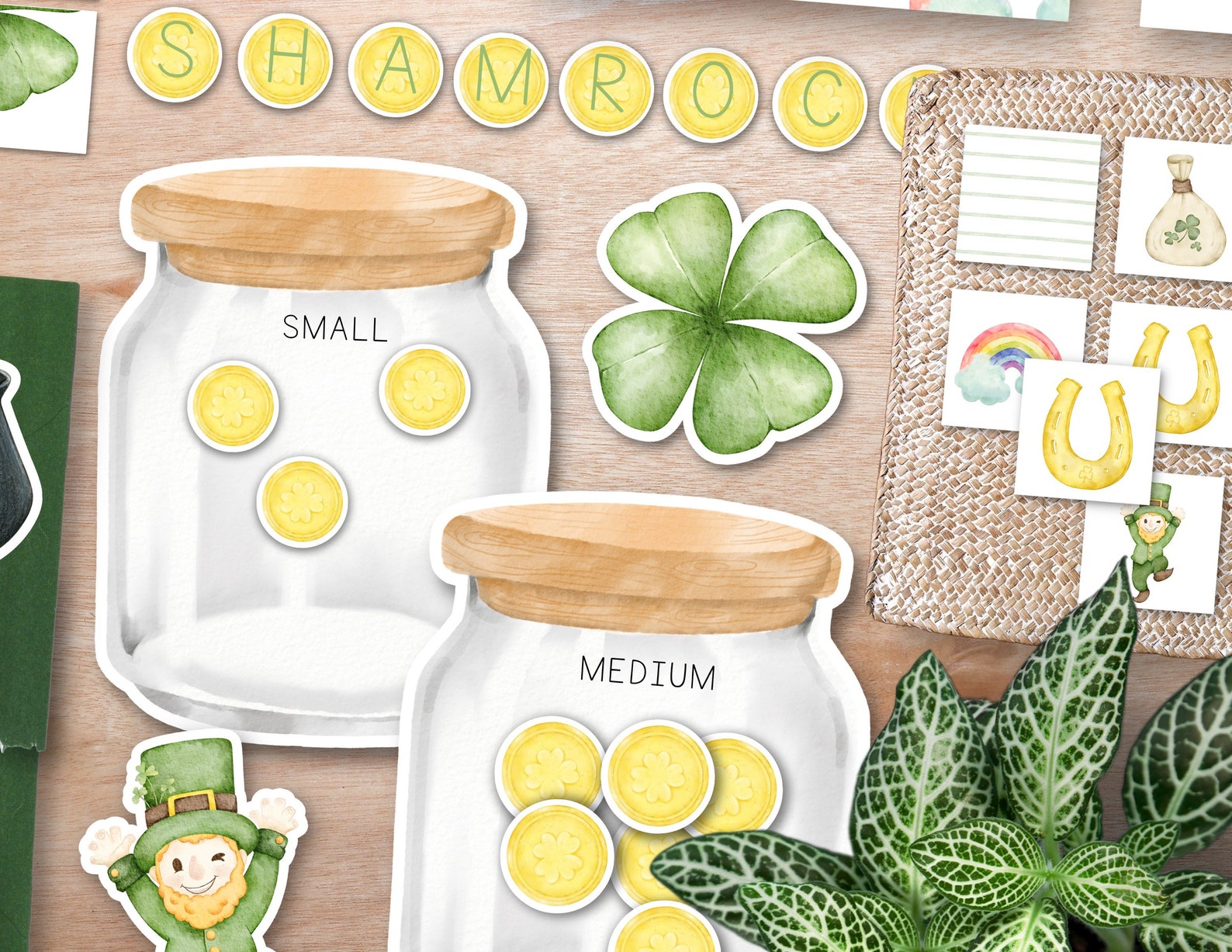 St. Patricks Day Activity Unit, Montessori Saint Patricks Day Games ...