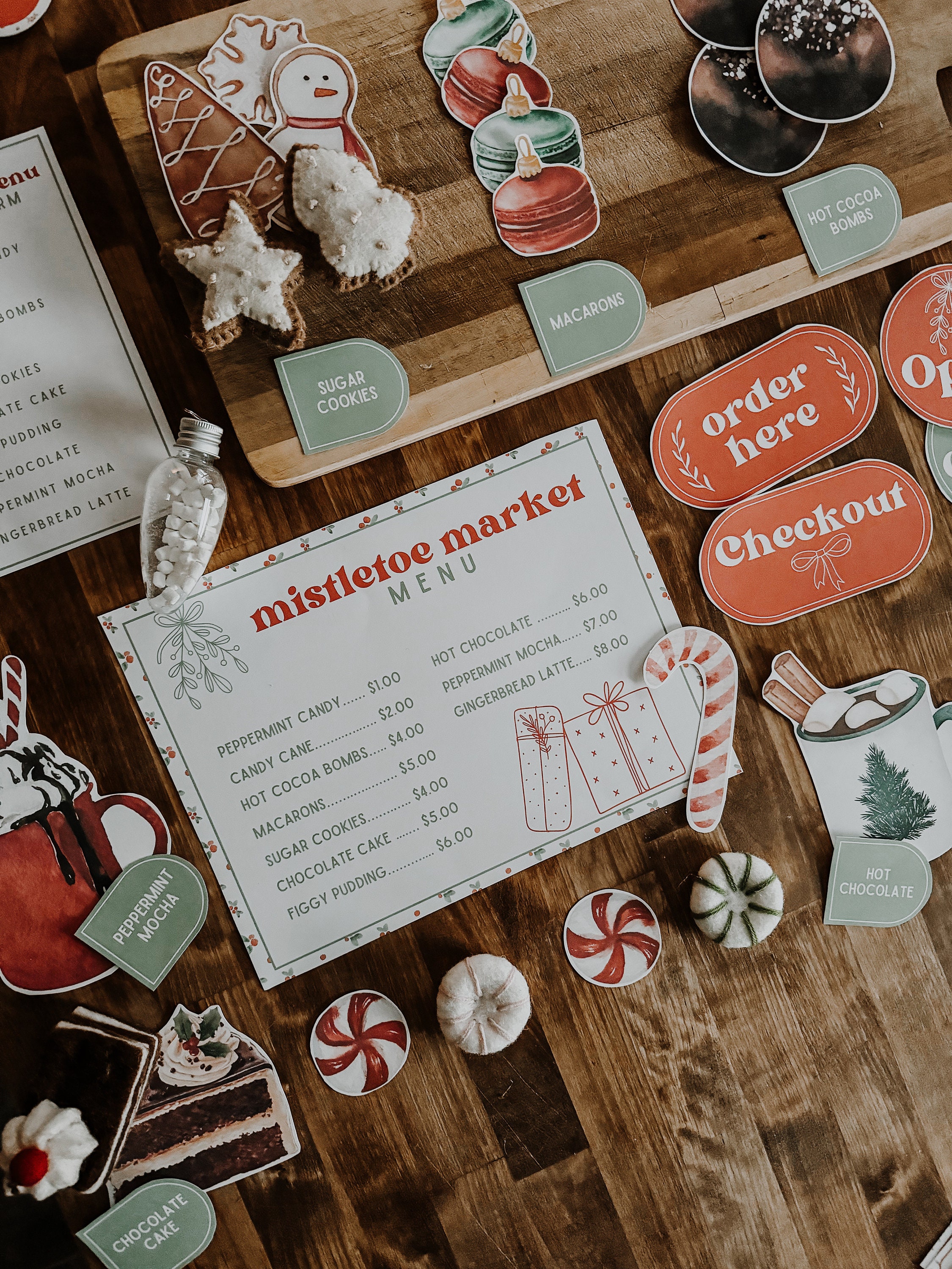 Christmas Dramatic Play, Dramatic Play Set, Pretend Play, Imaginative ...