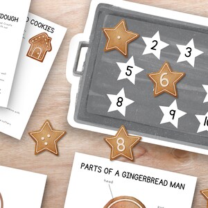 Christmas Unit Study, Gingerbread Man, Homeschool Learning Materials ...