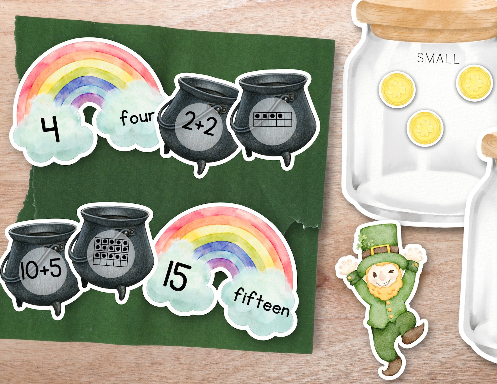 St. Patricks Day Activity Unit, Montessori Saint Patricks Day Games ...