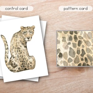 Animal Pattern Matching Cards, Montessori Animals, Nature Study Cards ...