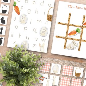 Easter Activity Unit, Montessori Easter Games, Homeschool Easter Unit ...