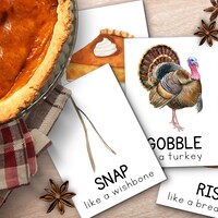Autumn Movement Cards: Gross Motor Skills, Brain Breaks (printable) - Etsy