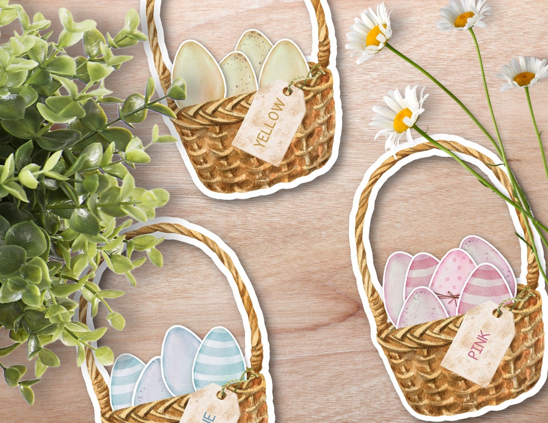 Easter Color Matching Game, Toddler Montessori Activity, Preschool ...