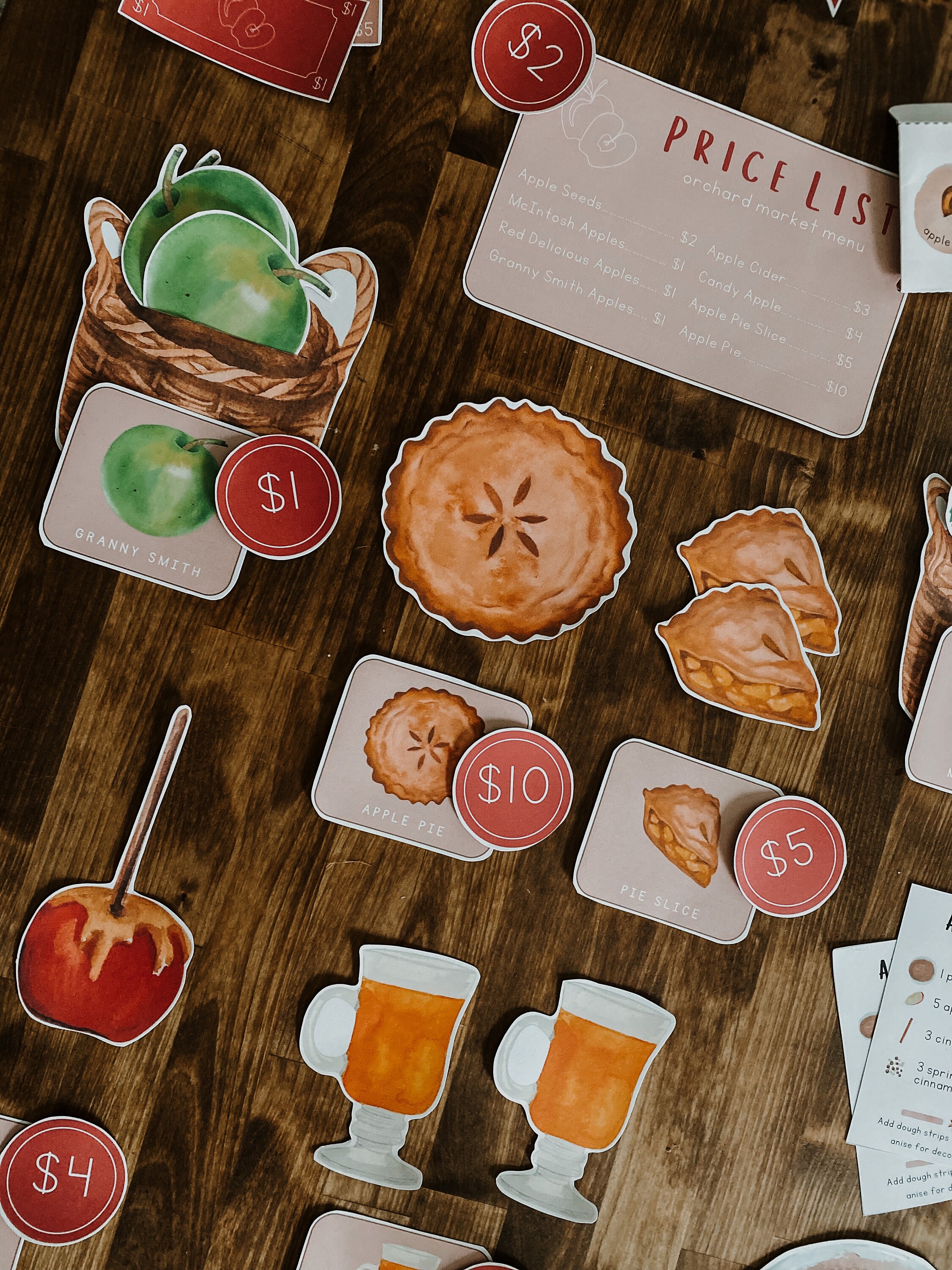 Apple Orchard Dramatic Play, Dramatic Play Set, Pretend Play ...