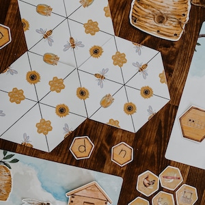 Bee Activity Unit, Bee Montessori Unit, Nature Flashcards, Homeschool ...