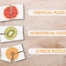 Fruit Slices Matching Puzzle Cards, Montessori Inspired Toddler ...