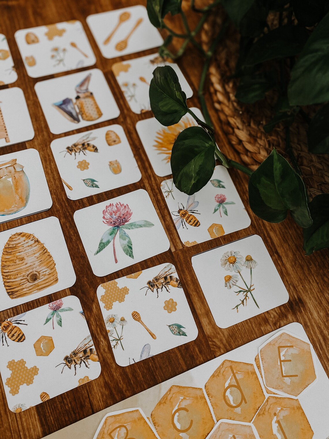 Bee Activity Unit, Bee Montessori Unit, Nature Flashcards, Homeschool ...