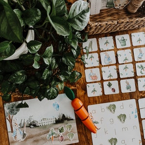 Peter Rabbit Unit, Easter Activity Unit, Montessori Easter Game ...