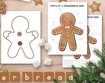 Gingerbread Unit Study - Etsy