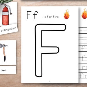 Fire Safety Unit Study Bundle, Firefighter Study, Fall Montessori Unit ...