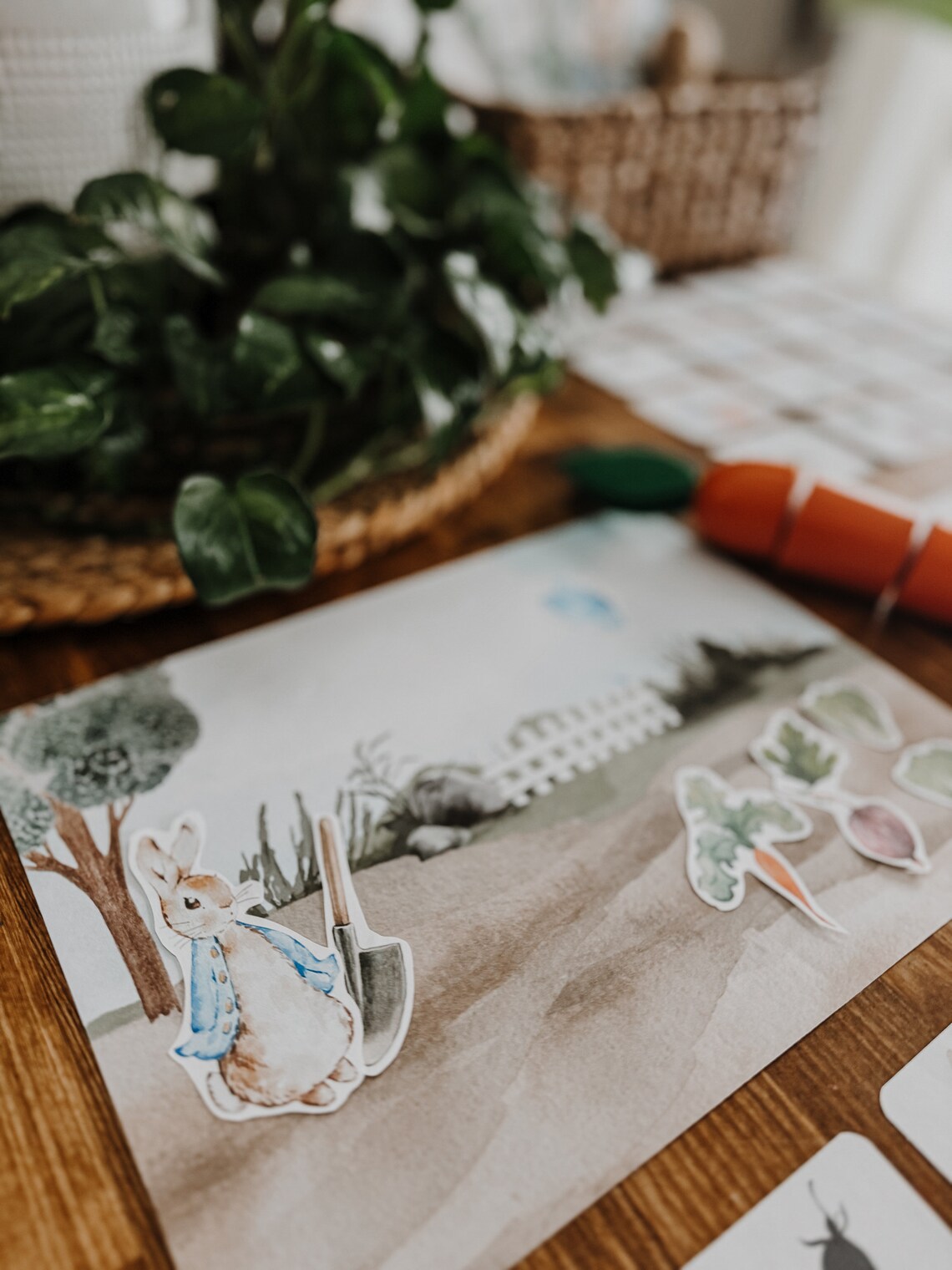 Peter Rabbit Unit, Easter Activity Unit, Montessori Easter Game ...