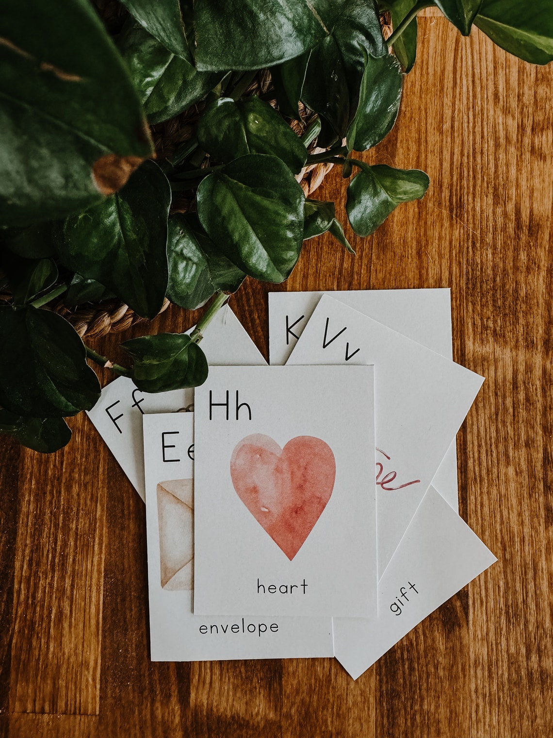 Valentine Cards for Kids, Valentine Flashcards, Valentine Preschool ...
