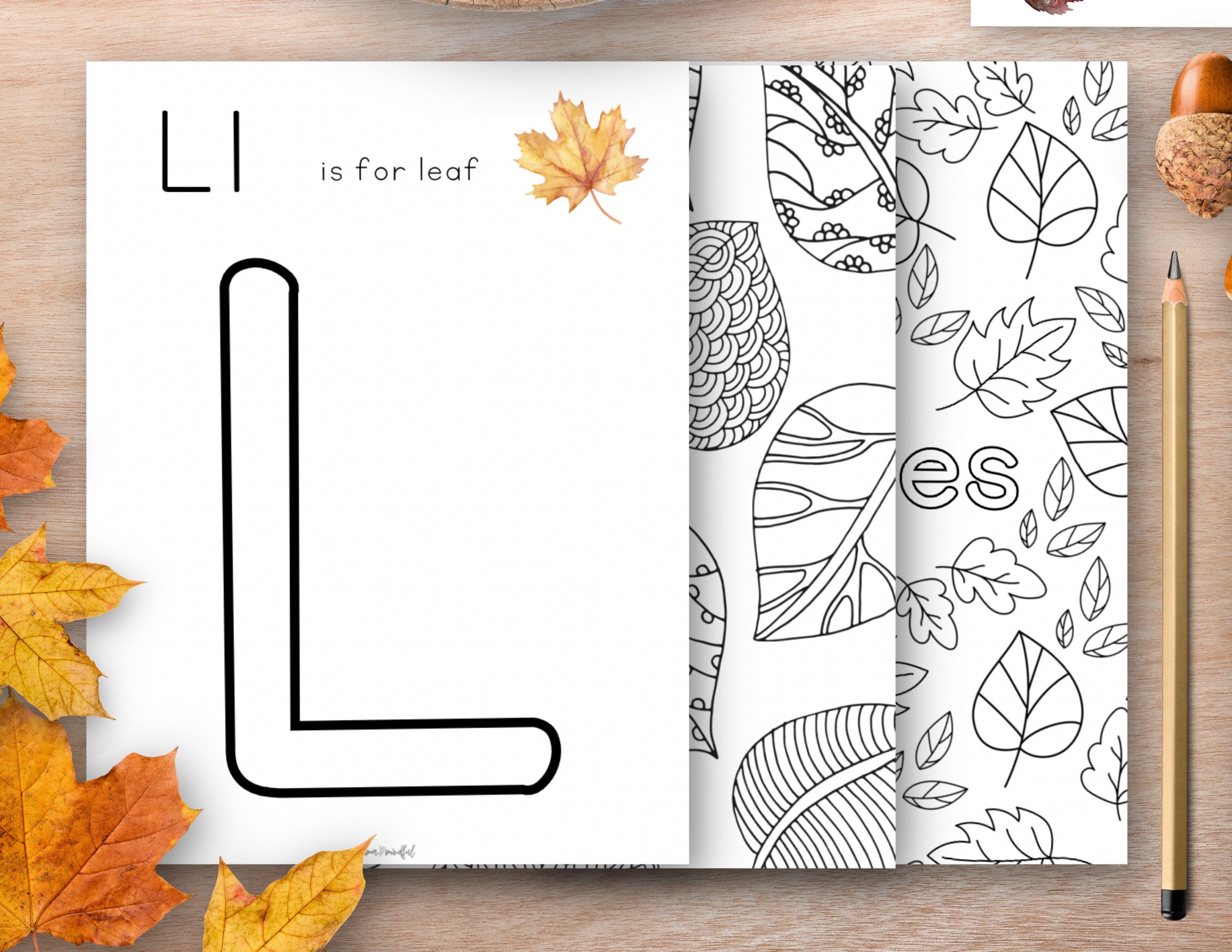 Fall Unit Study Bundle, Leaves Unit Study, Homeschool Learning ...