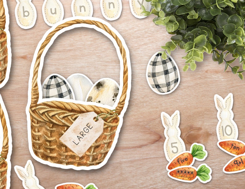 Easter Activity Unit, Montessori Easter Games, Homeschool Easter Unit ...
