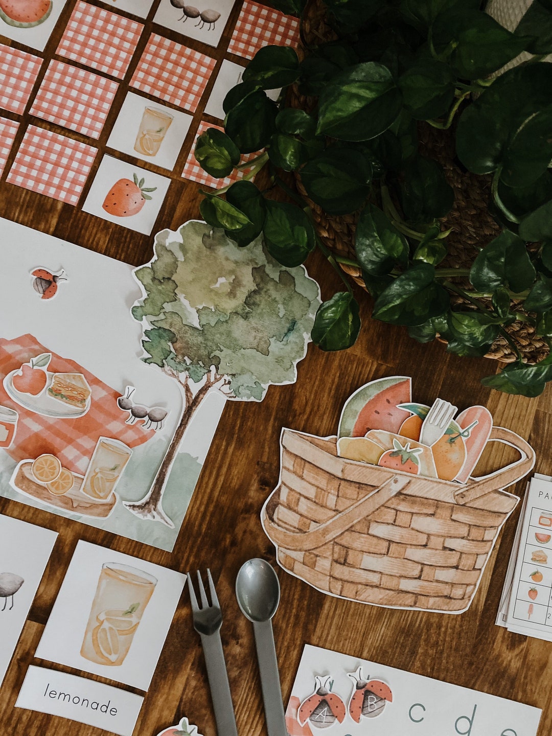 Picnic Activity Unit, Ants Montessori Unit, Nature Flashcards ...