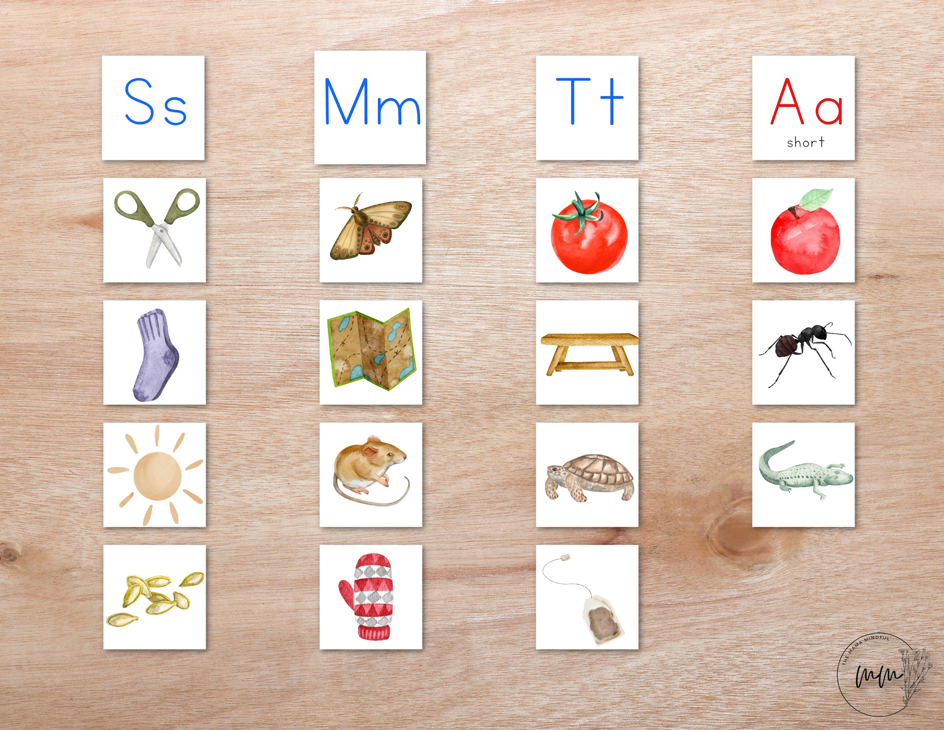 Beginning Sound Letter Cards - Etsy
